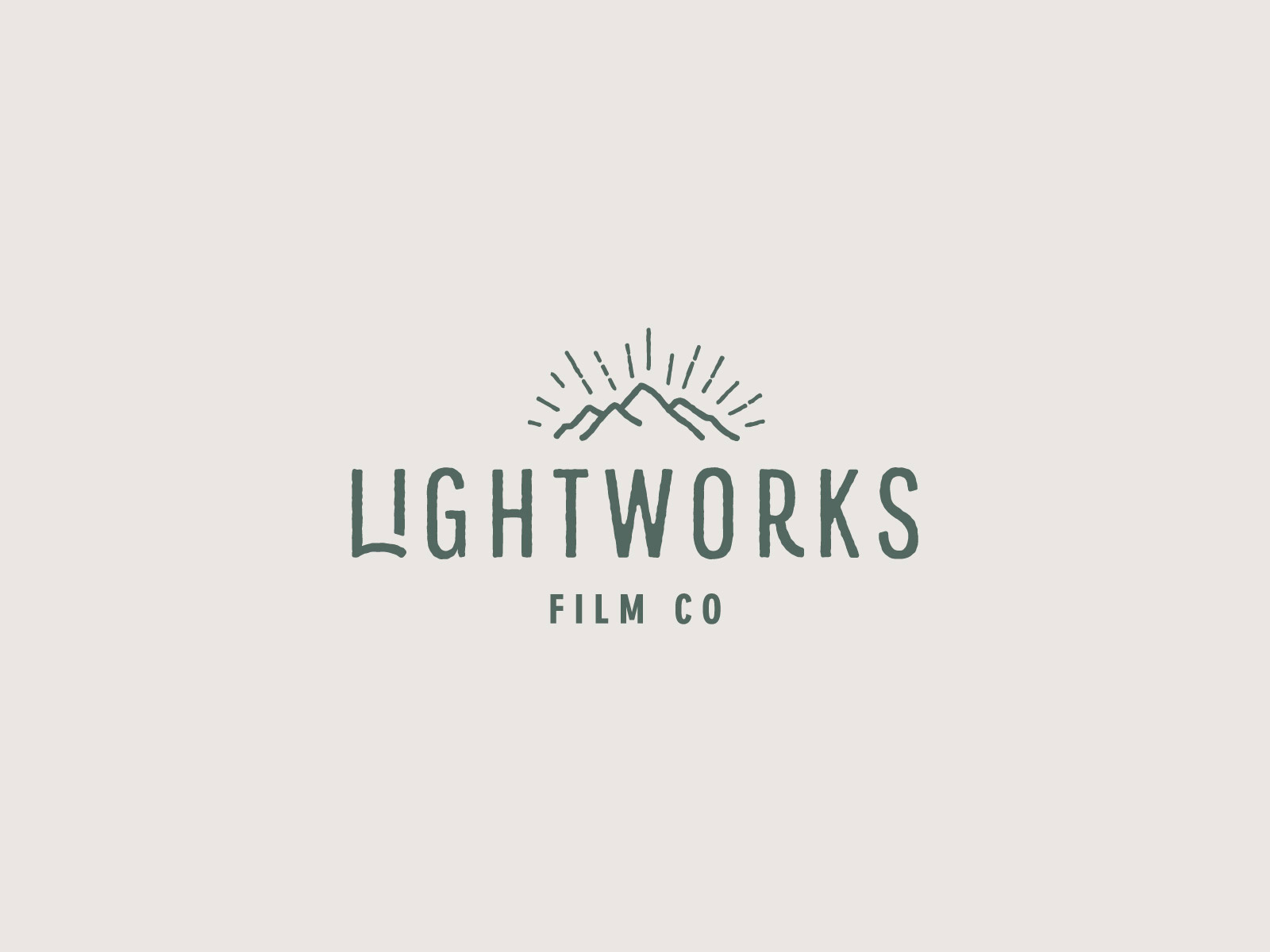 Lightworks Film Co Brand by Brooke Dalzell on Dribbble