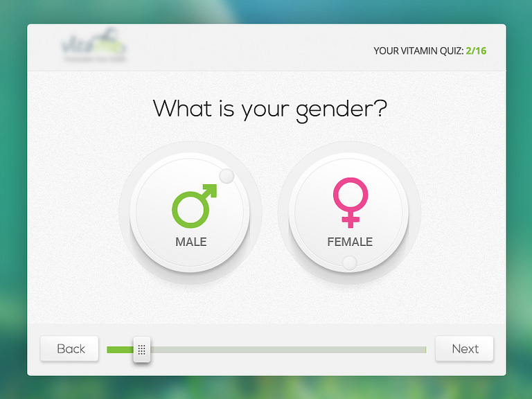 Questionnaire Step Interface By Naresh Kumar On Dribbble