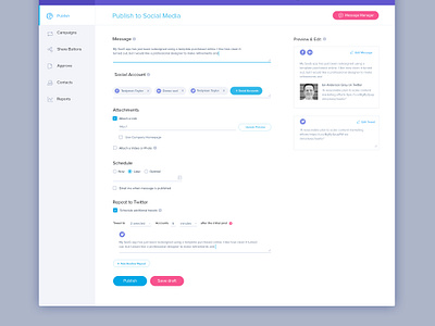 Sociamonials: Dashboard design work by Naresh | Uikreative.com on Dribbble