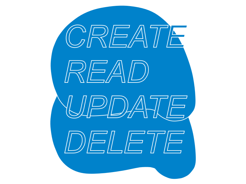 Create, Read, Update, Delete by Édouard U. on Dribbble