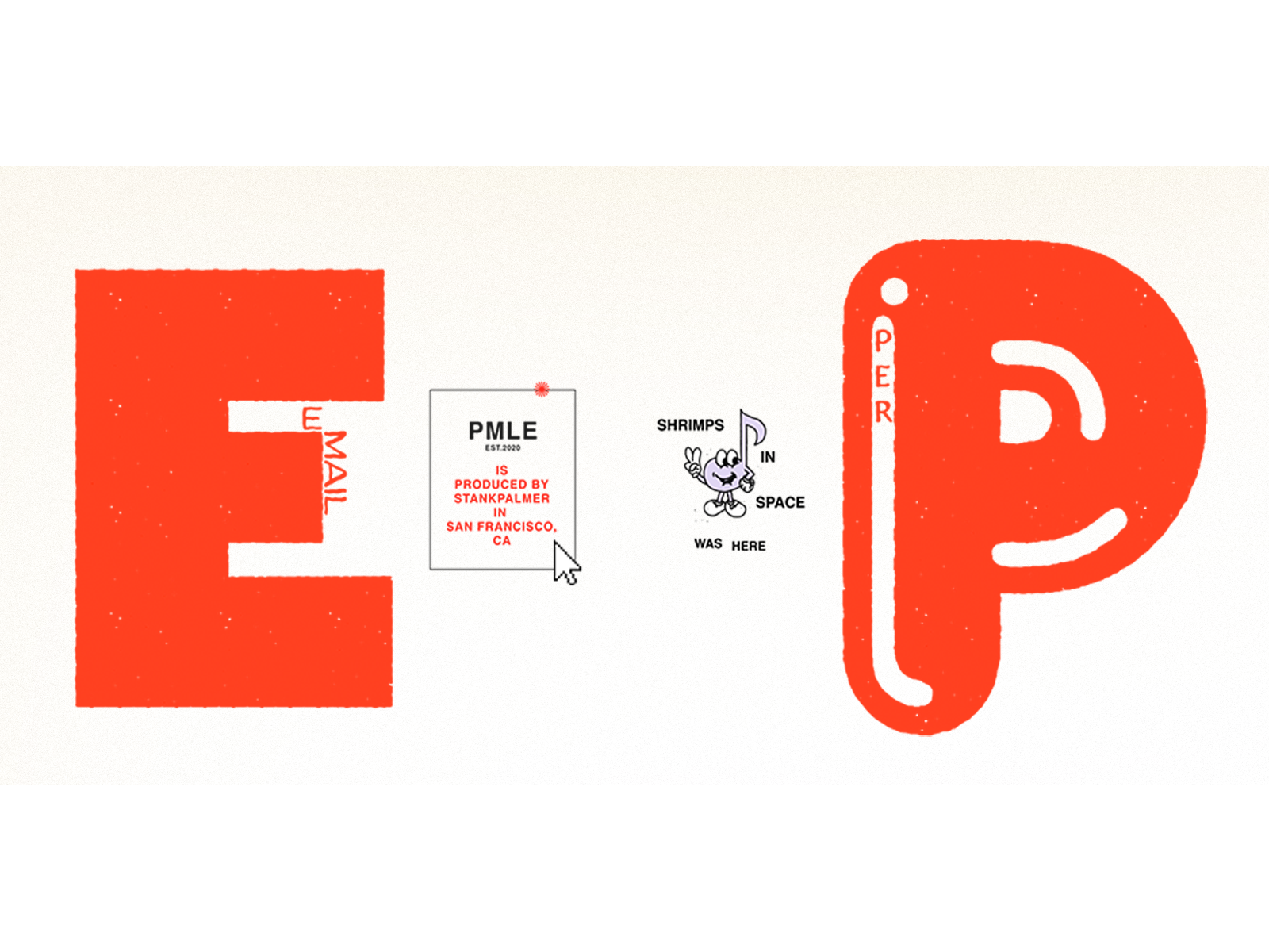 PMLE: Per My Last Email • branding detail by Christina Chung on Dribbble