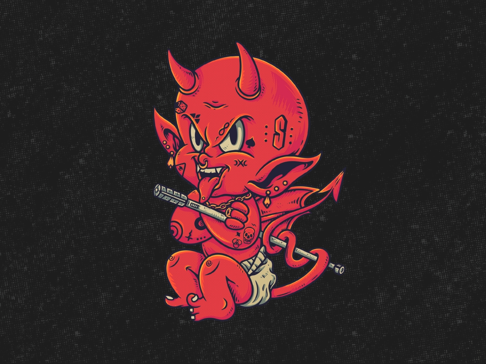 Baby Devil Design. by Bad Habitat Studio on Dribbble