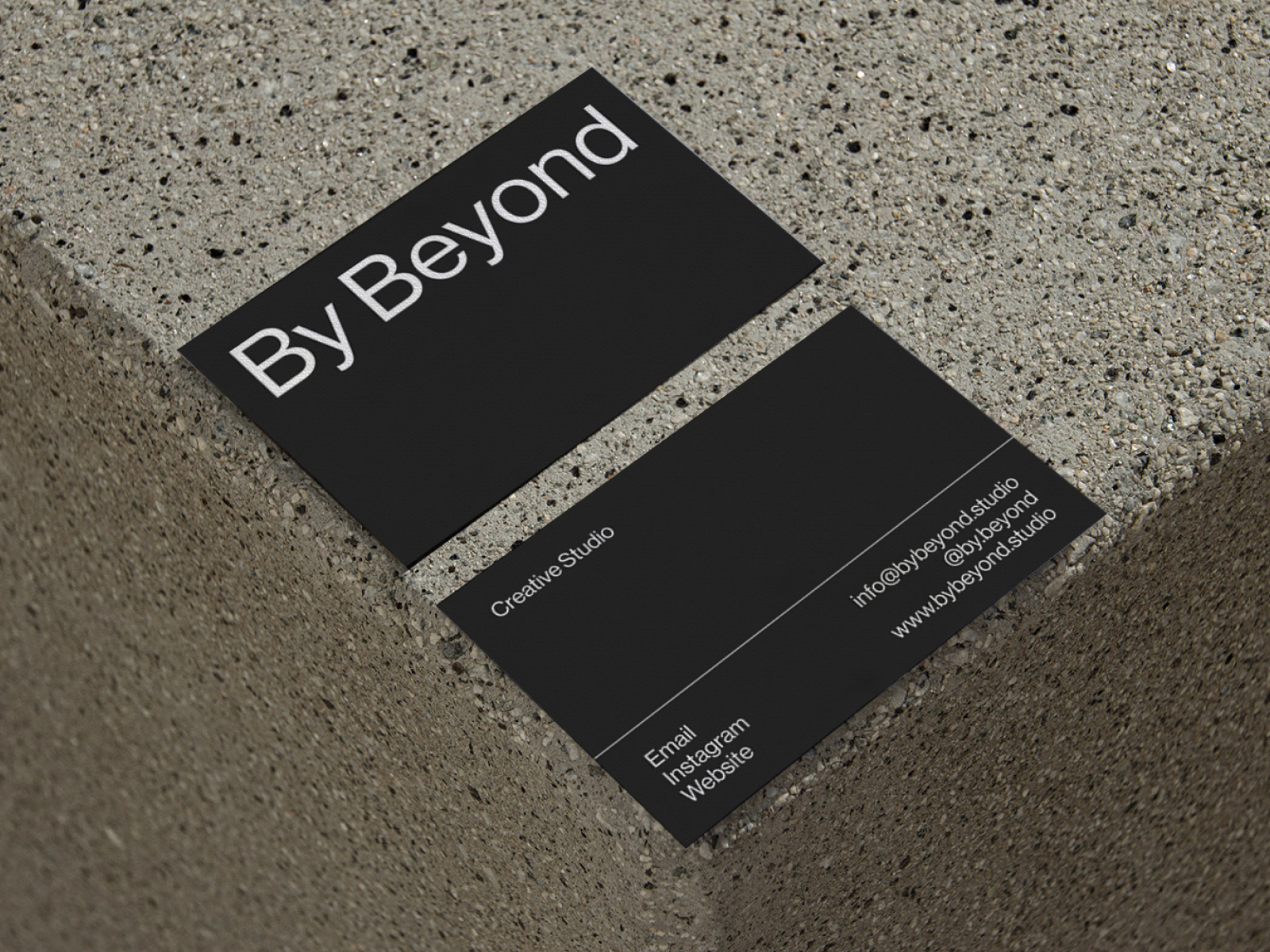 Business Card Design by By Beyond on Dribbble