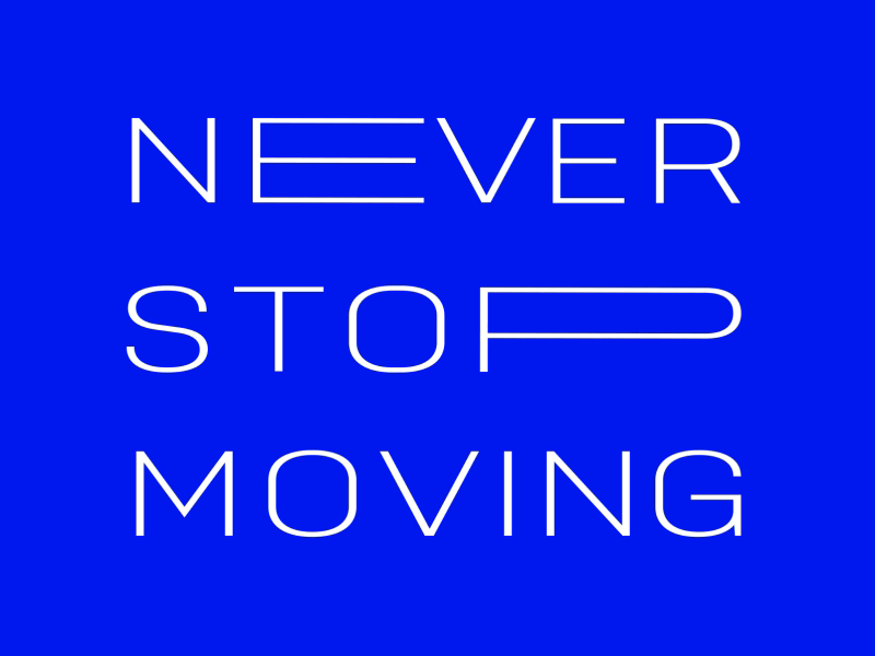 Kinetic Type by Anthony McCann on Dribbble