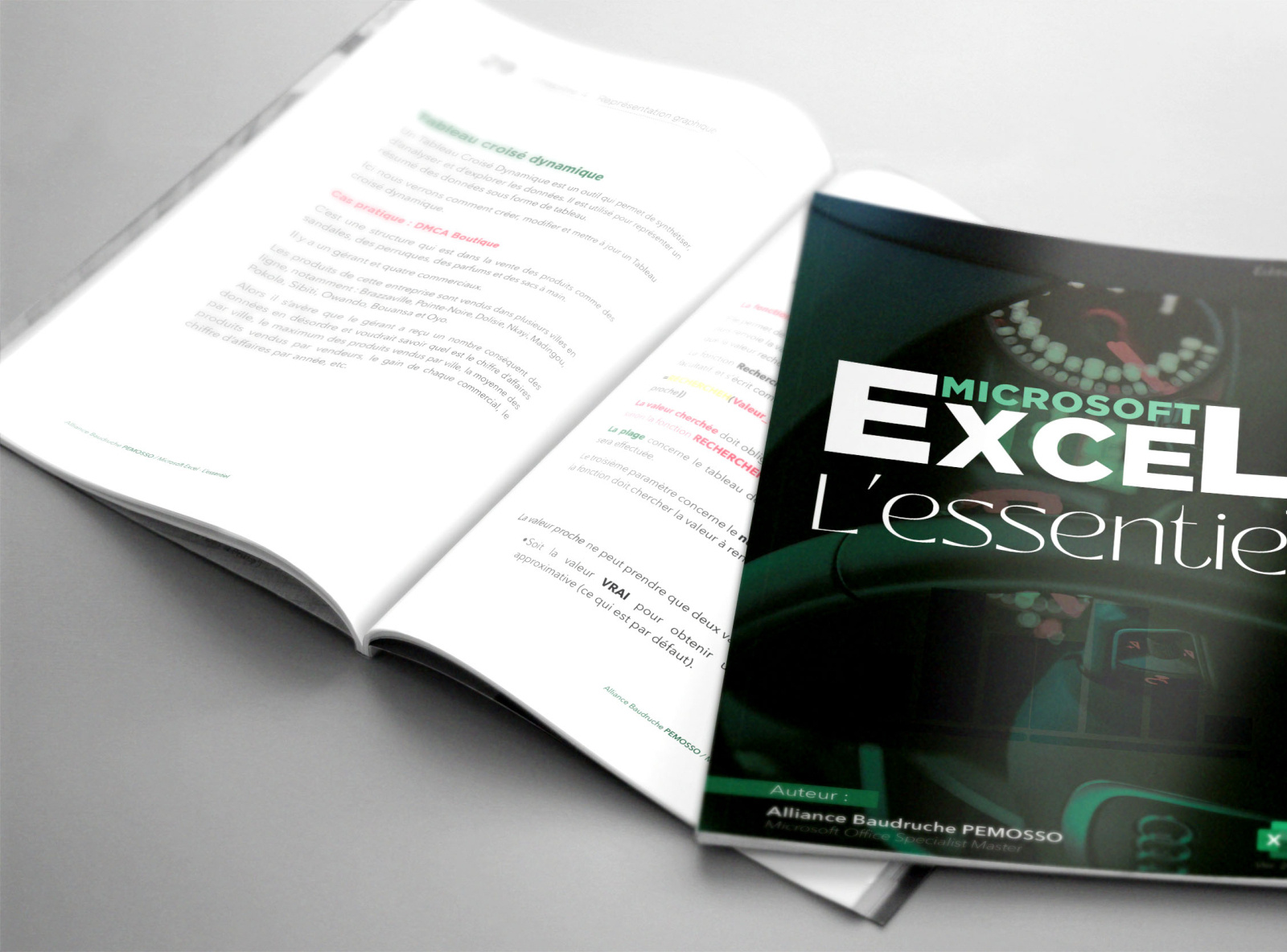 Microsoft Excel Booklet Design by Alliance Baudruche PEMOSSO on Dribbble