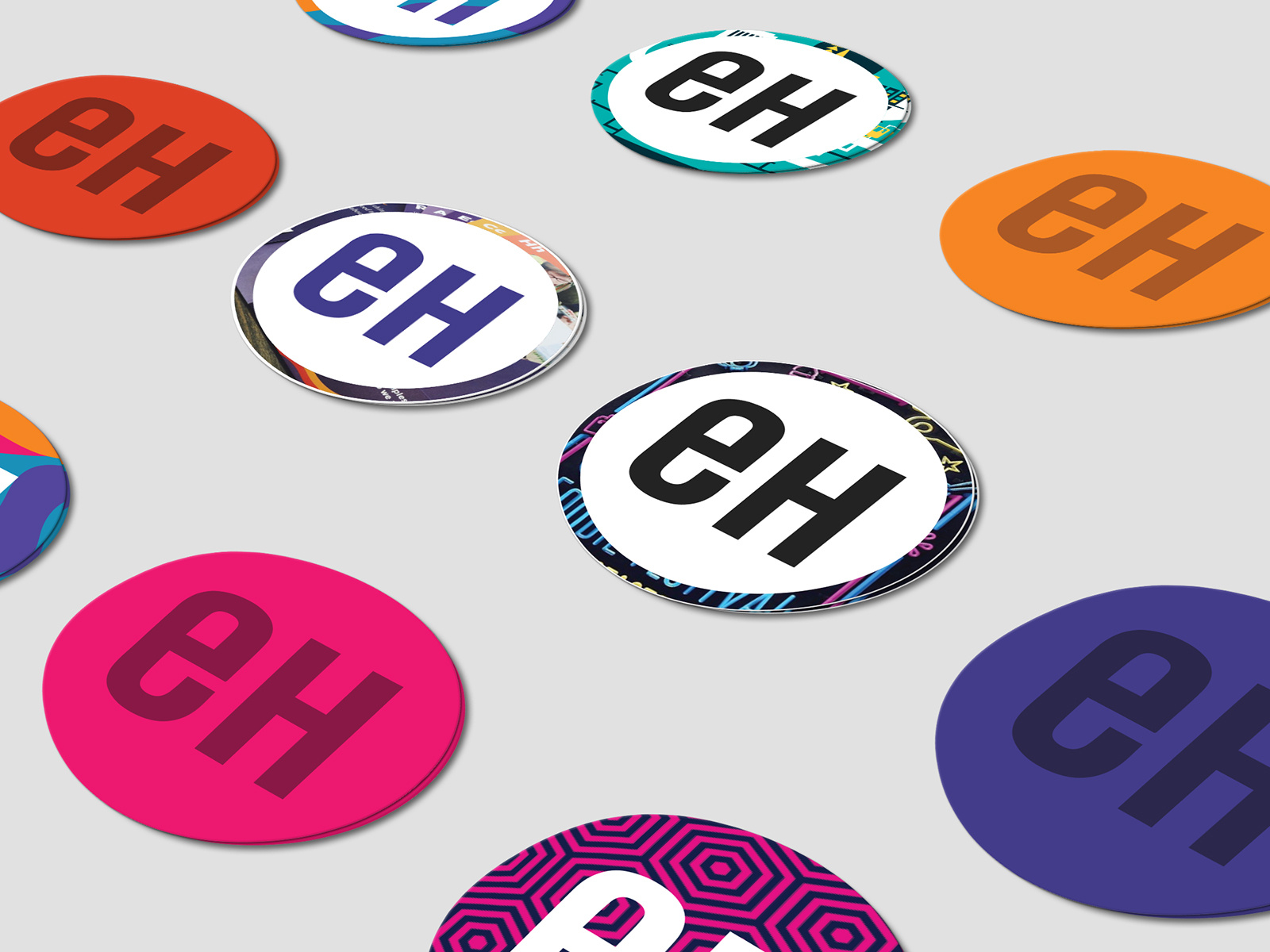 branded stickers by Ana-Maria on Dribbble