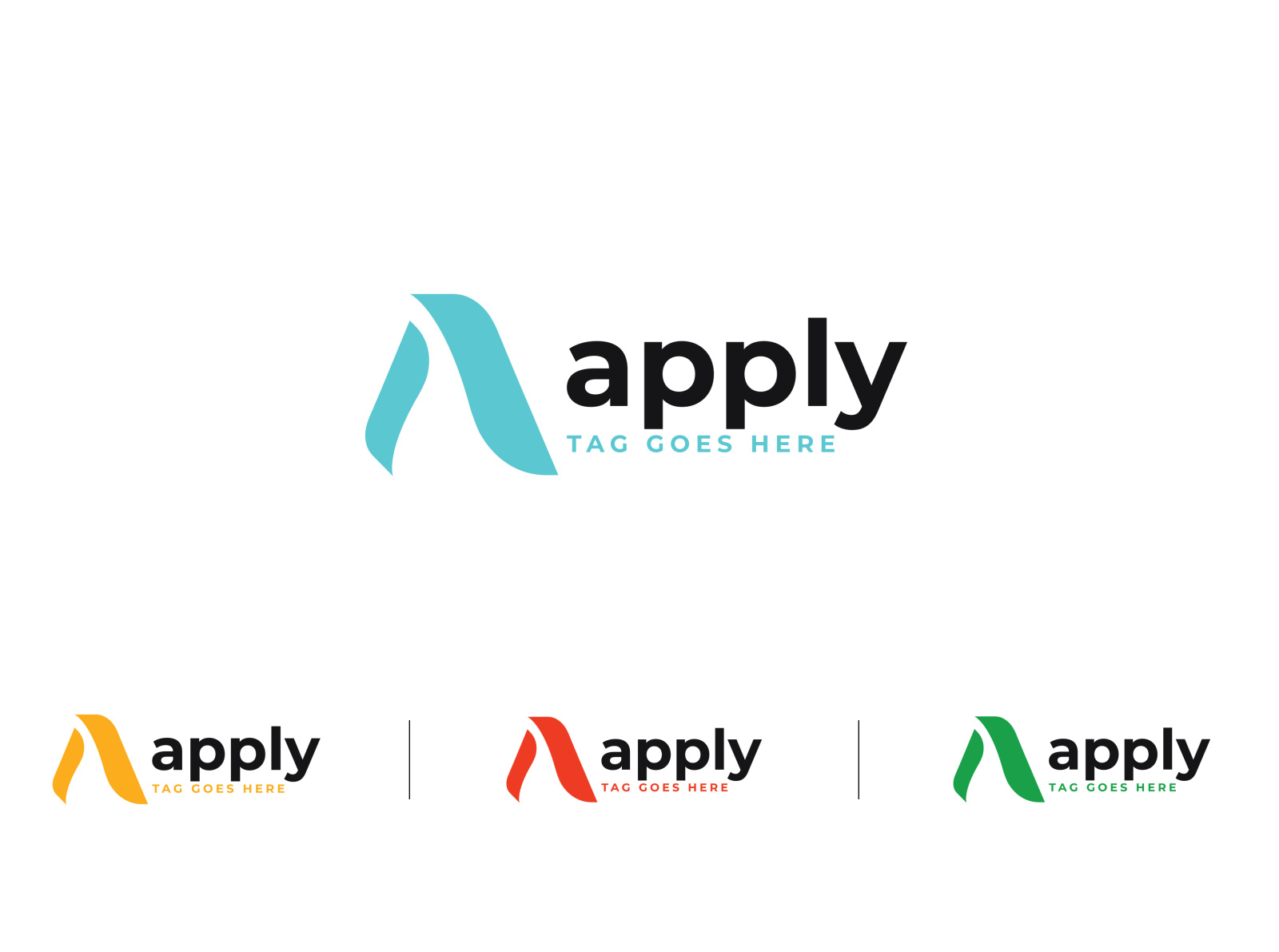 Apply logo by Mehedi Hasan on Dribbble