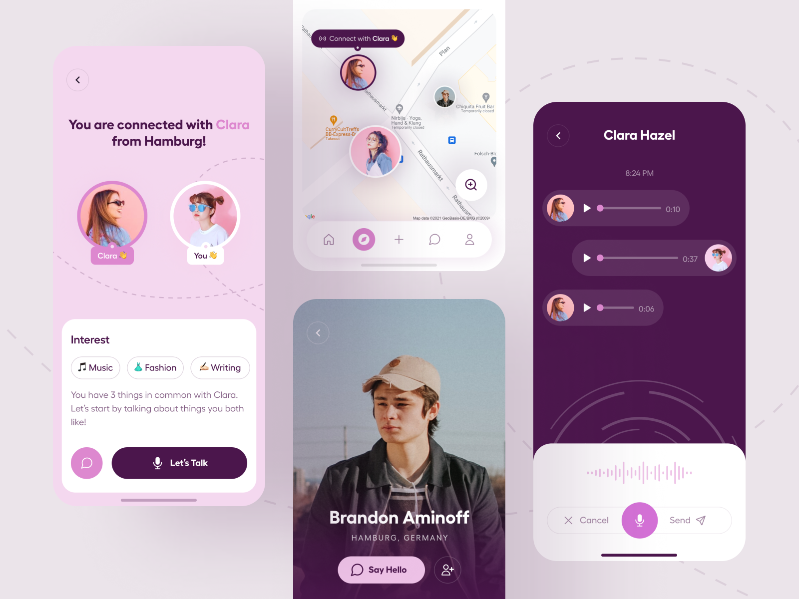Friendzy: Make Friends with Strangers - Mobile App by Rizki Mulyawan ...