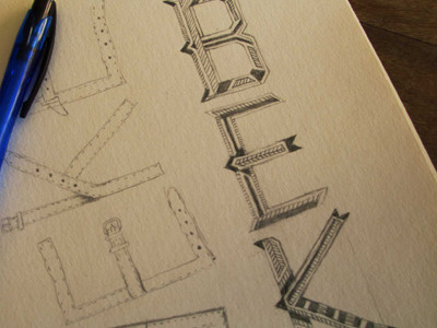 Beke Logo Process1 by David Silberbauer on Dribbble