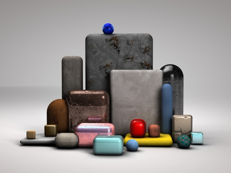 3D Material Painting by Adnan Sheikh on Dribbble