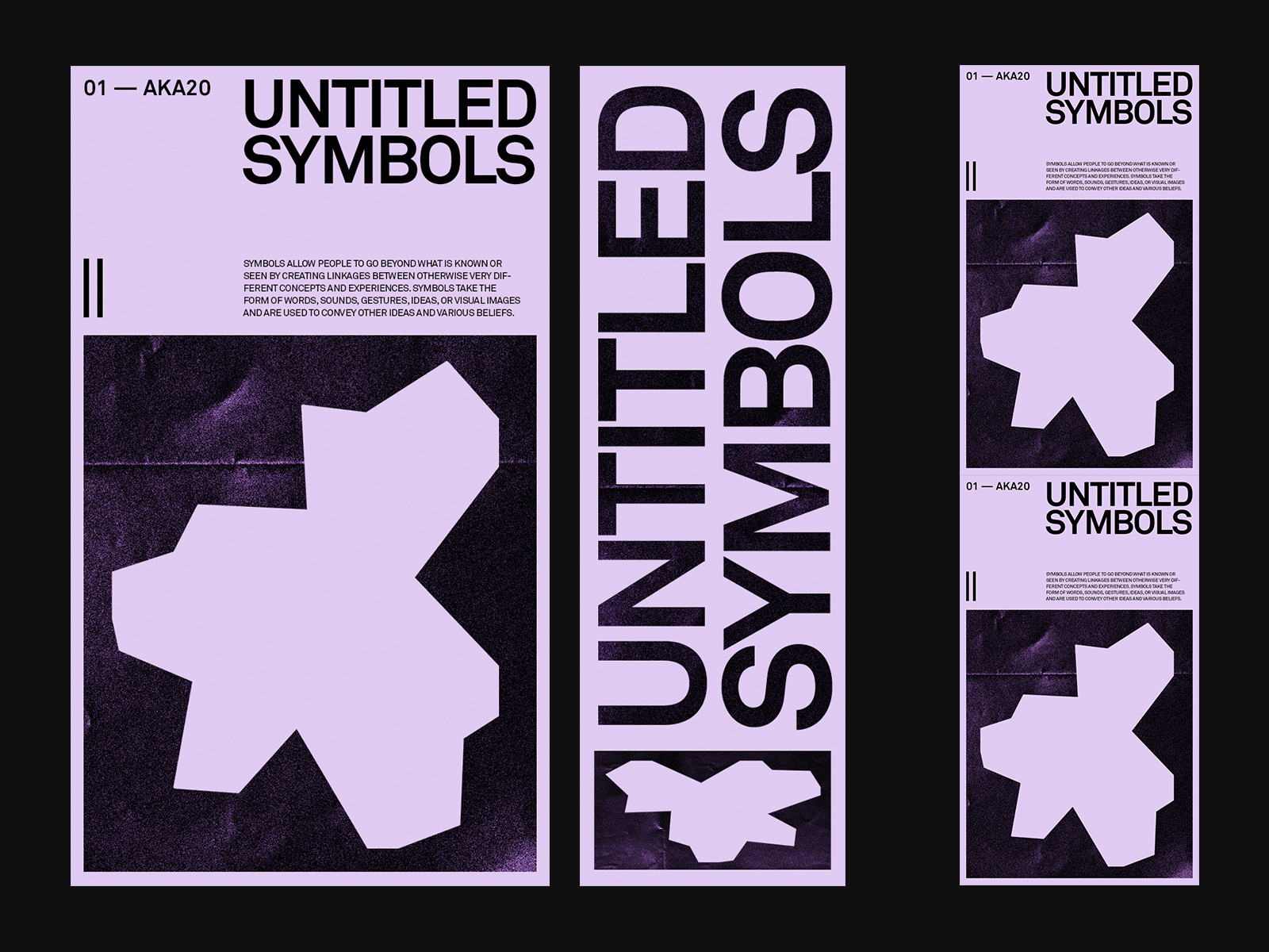 Untitled Symbols — Identity by Marko Cvijetic on Dribbble