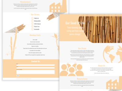 Our Seed Of Life Wordpress Website Design by Armin Kremic on Dribbble