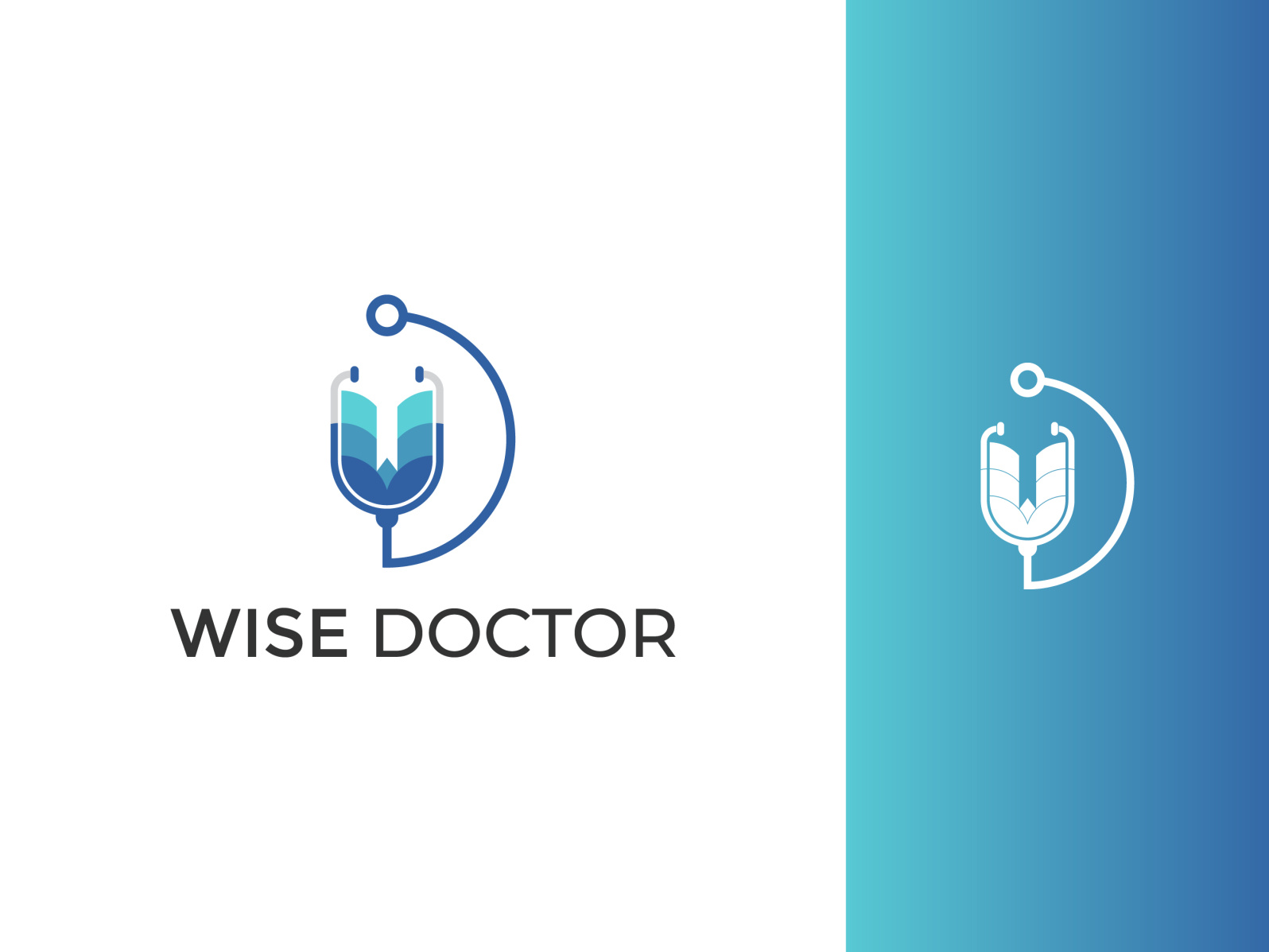 Wise Doctor Logo by Praw on Dribbble