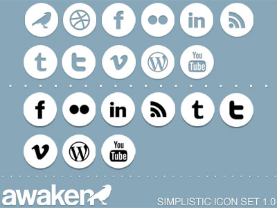 Simplistic Icon Set by Awaken Design Company on Dribbble