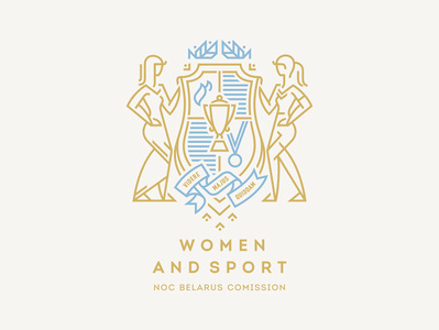 Women And Sport Logo by Vitali Degtyarev on Dribbble