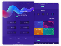 Advertising Agency Website UI Design by negin valadkhani on Dribbble