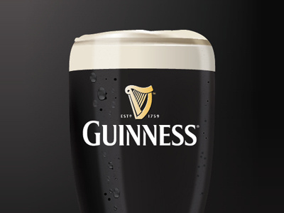 Guinness Vector by Luís Oliveira on Dribbble