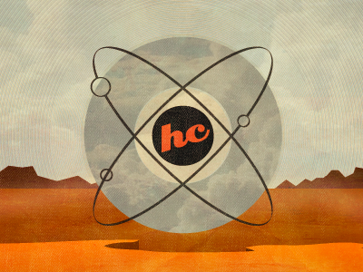 Hardly Code Atom Logo by Rick Murphy on Dribbble