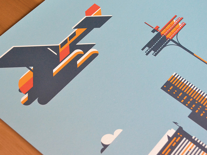 Seattle by Rick Murphy on Dribbble
