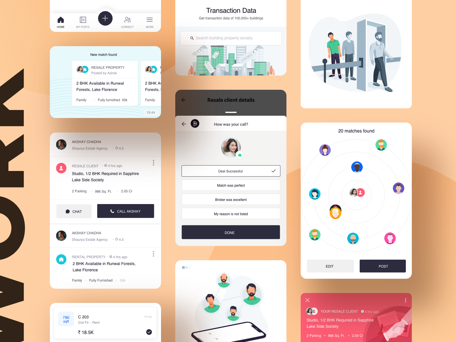 Unused design cards by Arun Pattnaik on Dribbble