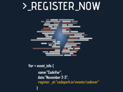 hackathon poster by Arin on Dribbble