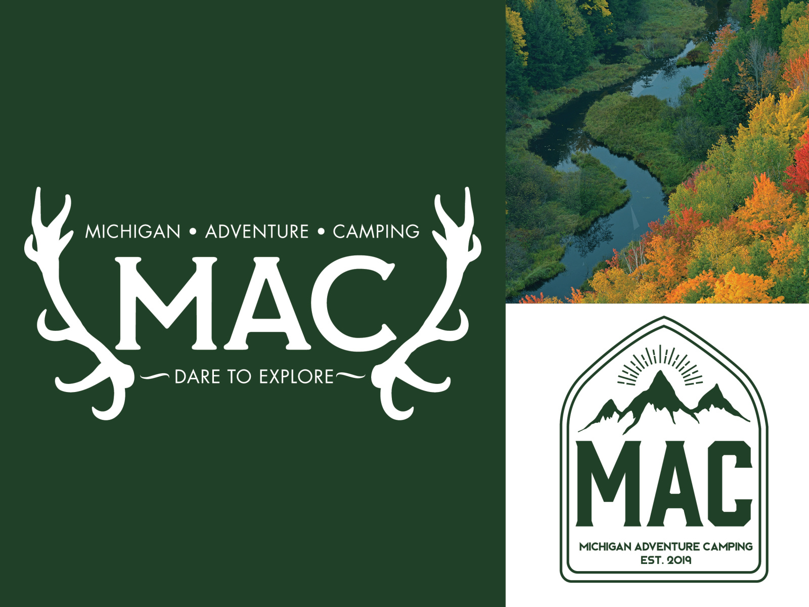 Michigan Adventure Camping by Nick Lawler on Dribbble
