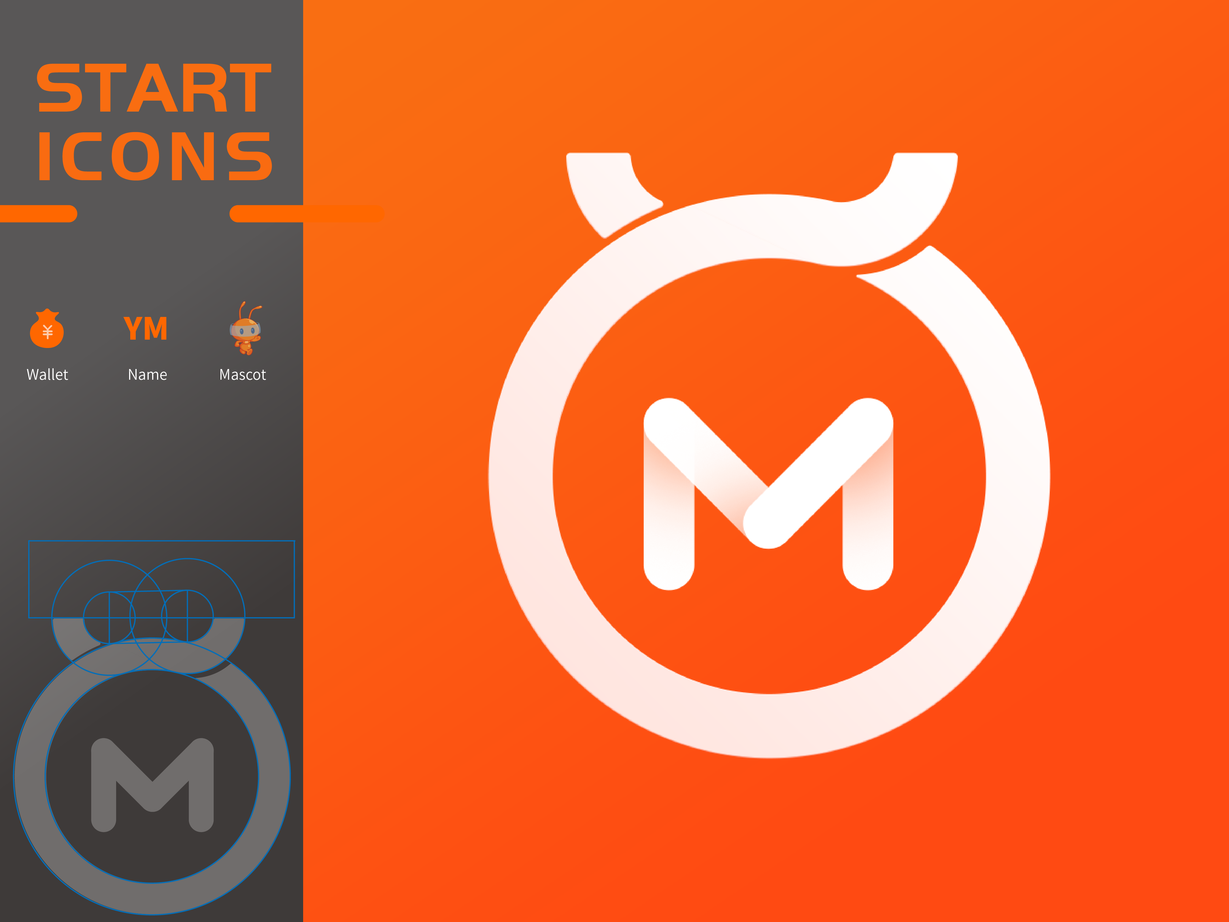 YM/Start ICON by Hanwei Jiang on Dribbble