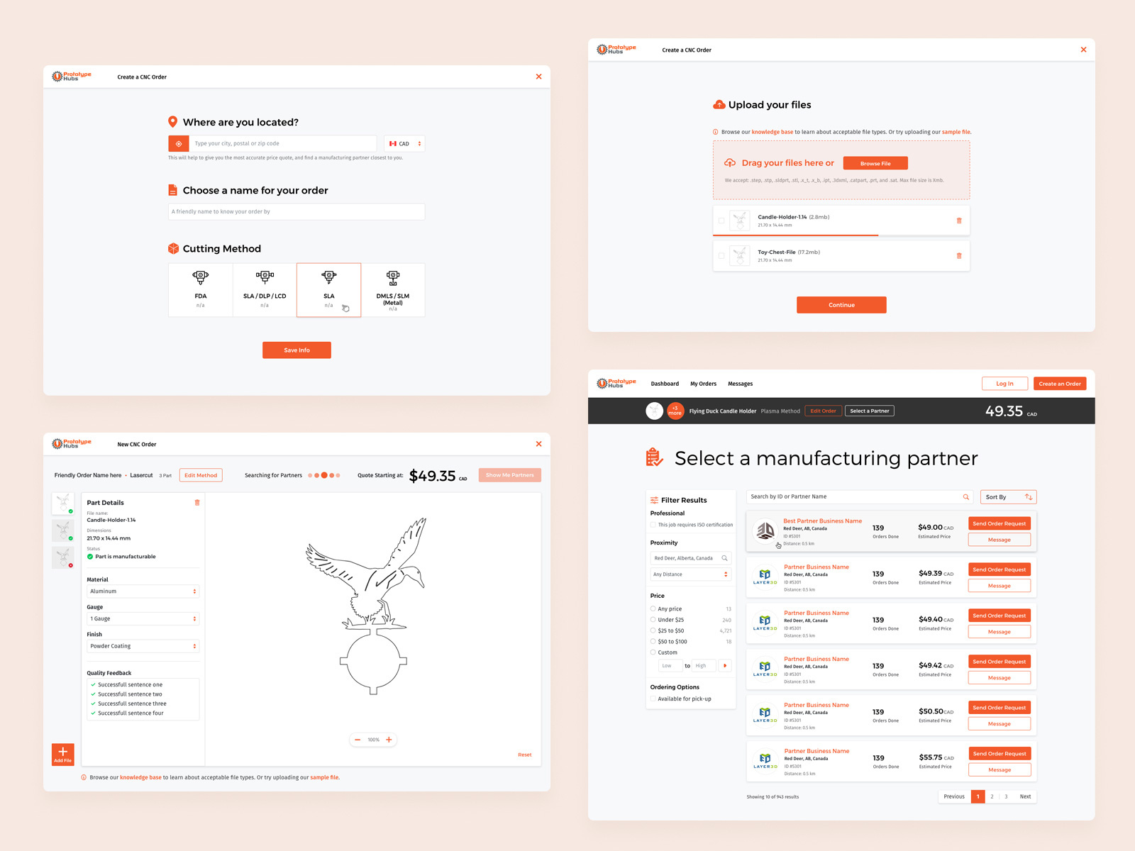 PH - New 3d order process by Jaime Orozco on Dribbble