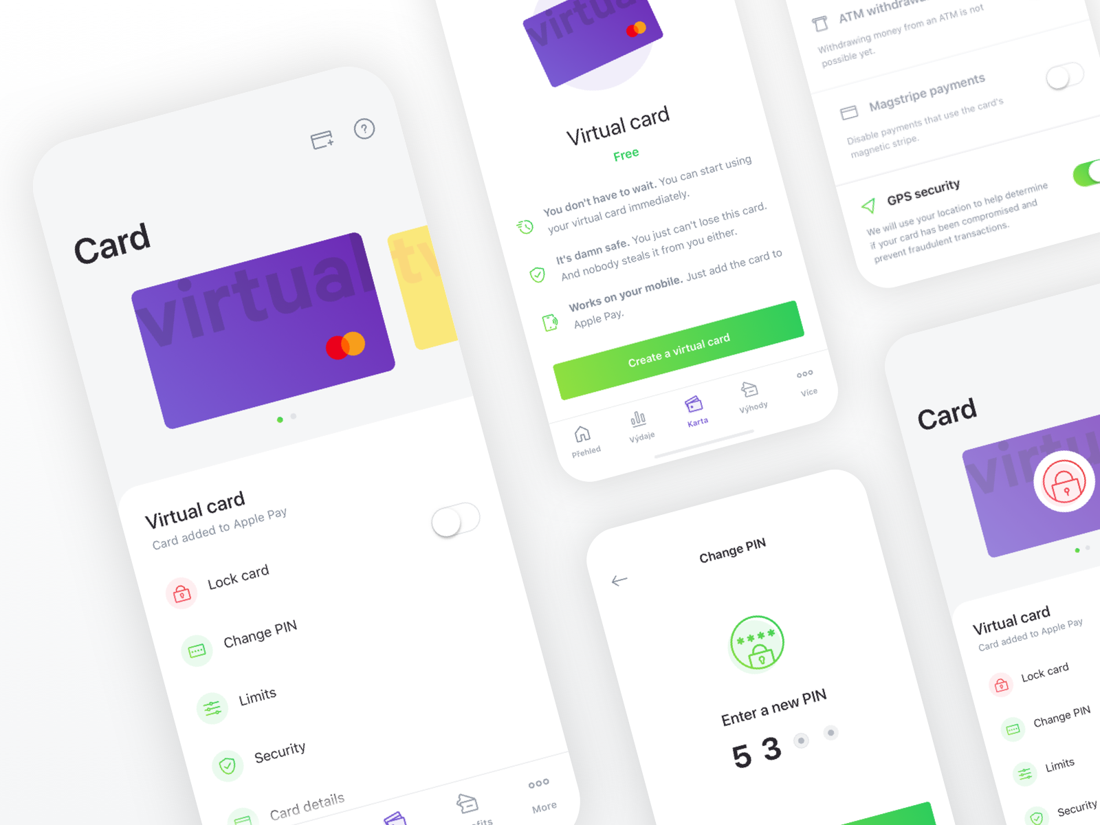 Card management by Filip Woś on Dribbble