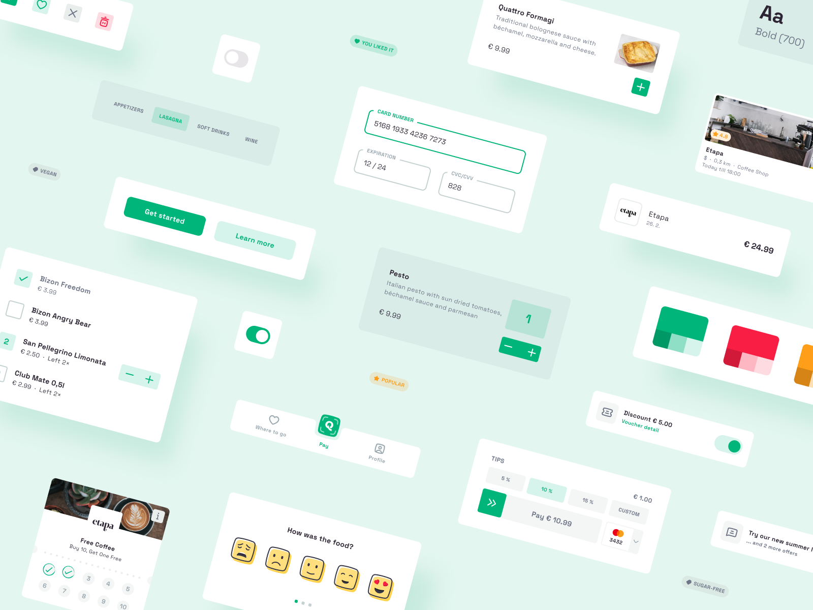 Qerko: UI Components by Filip Woś on Dribbble