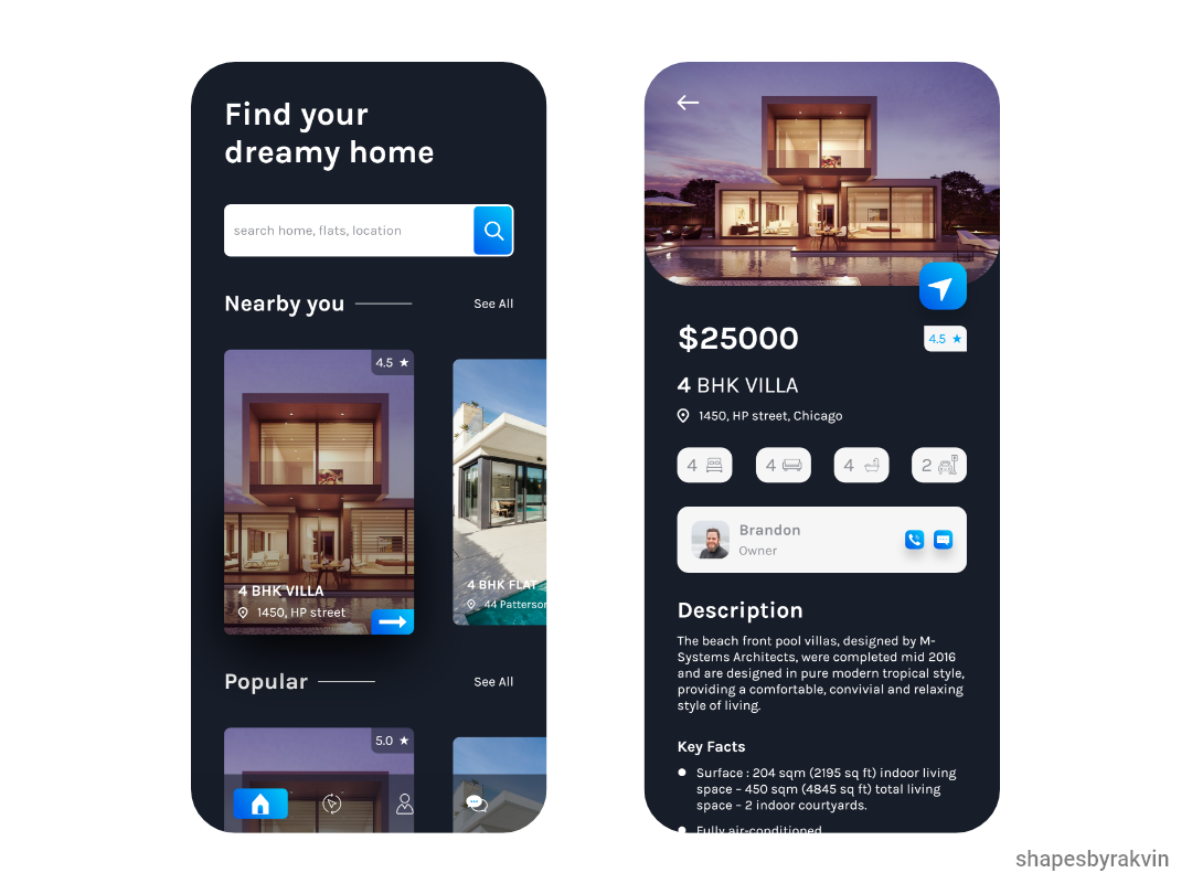 Find Home. by RakVin Technologies on Dribbble