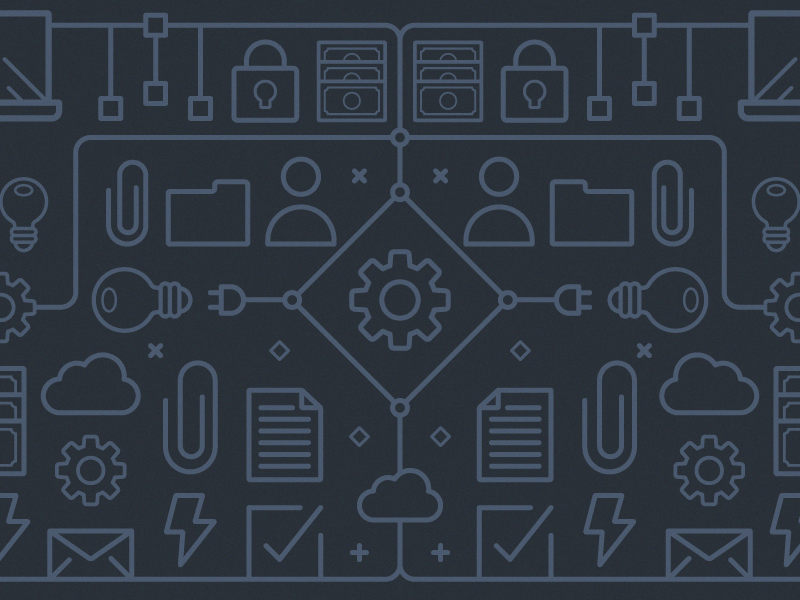 tray.io Pattern by Henrique Athayde on Dribbble