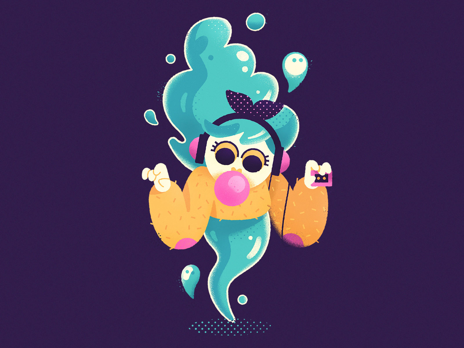 Vicky the Ghost by Henrique Athayde on Dribbble
