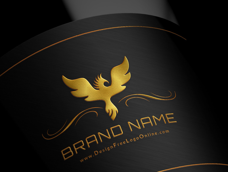 Dribbble - Golden-Phoenix-Logo-Design.jpg by Design Free Logo Online