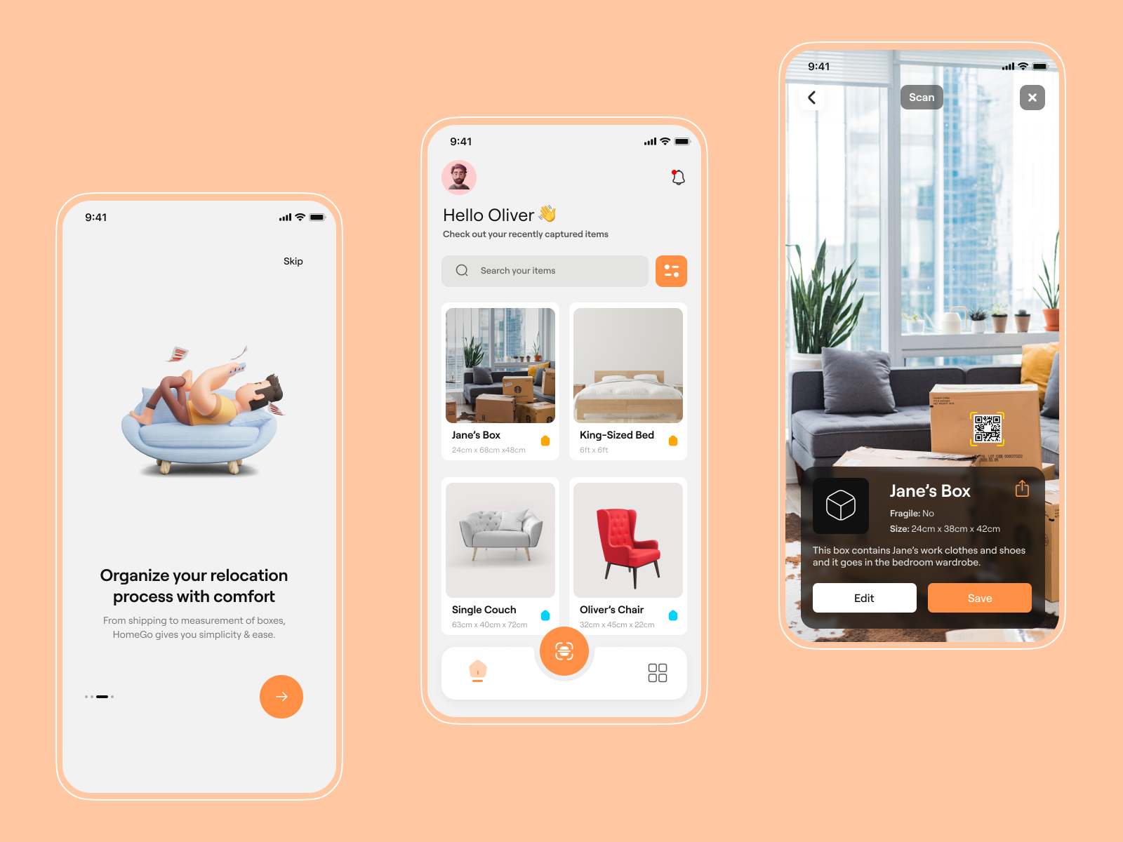 Relocation AR App by Moyin on Dribbble