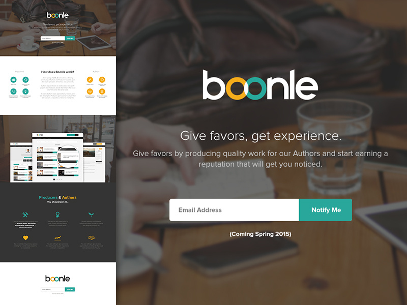 Boonle Teaser by Dwaiter on Dribbble
