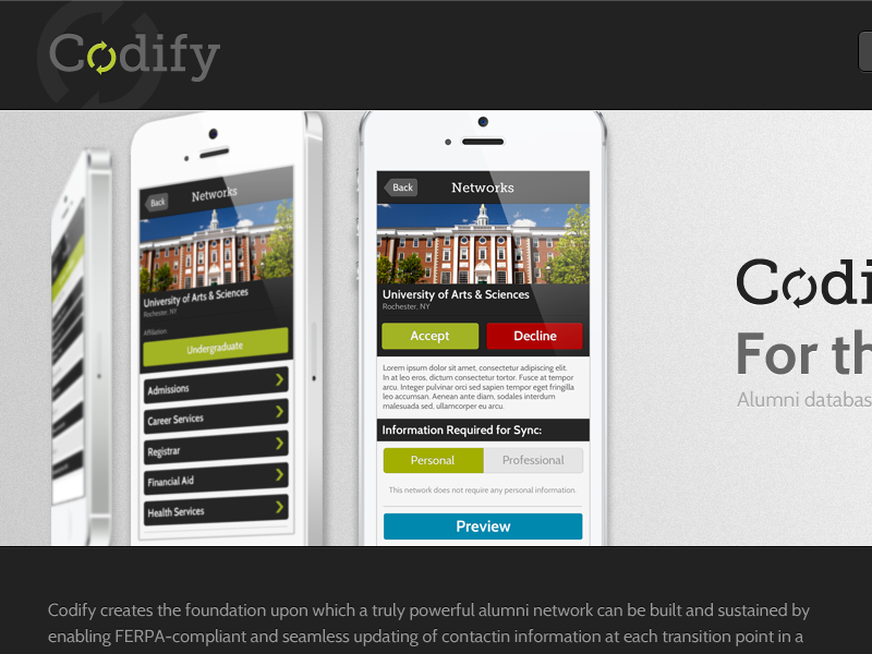 Mobile App Promo Site by Dwaiter on Dribbble