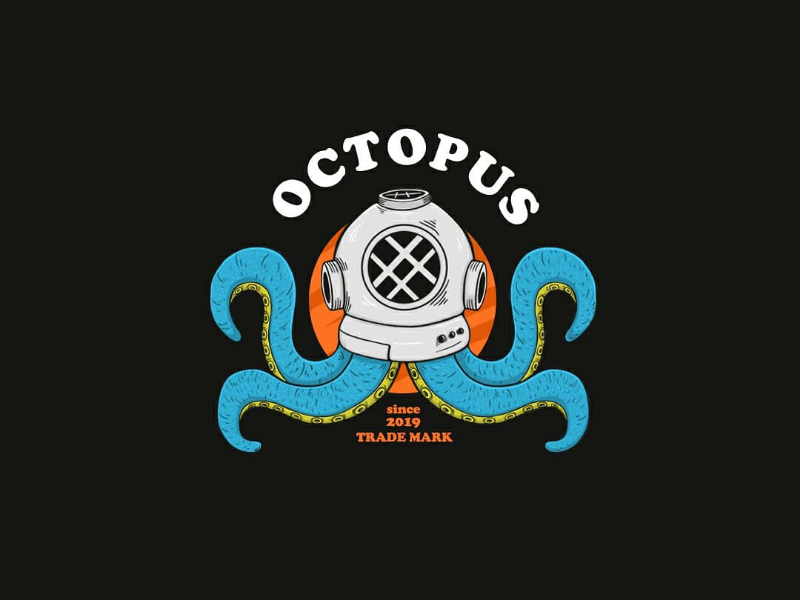 Divers Octopus by Najiullah on Dribbble