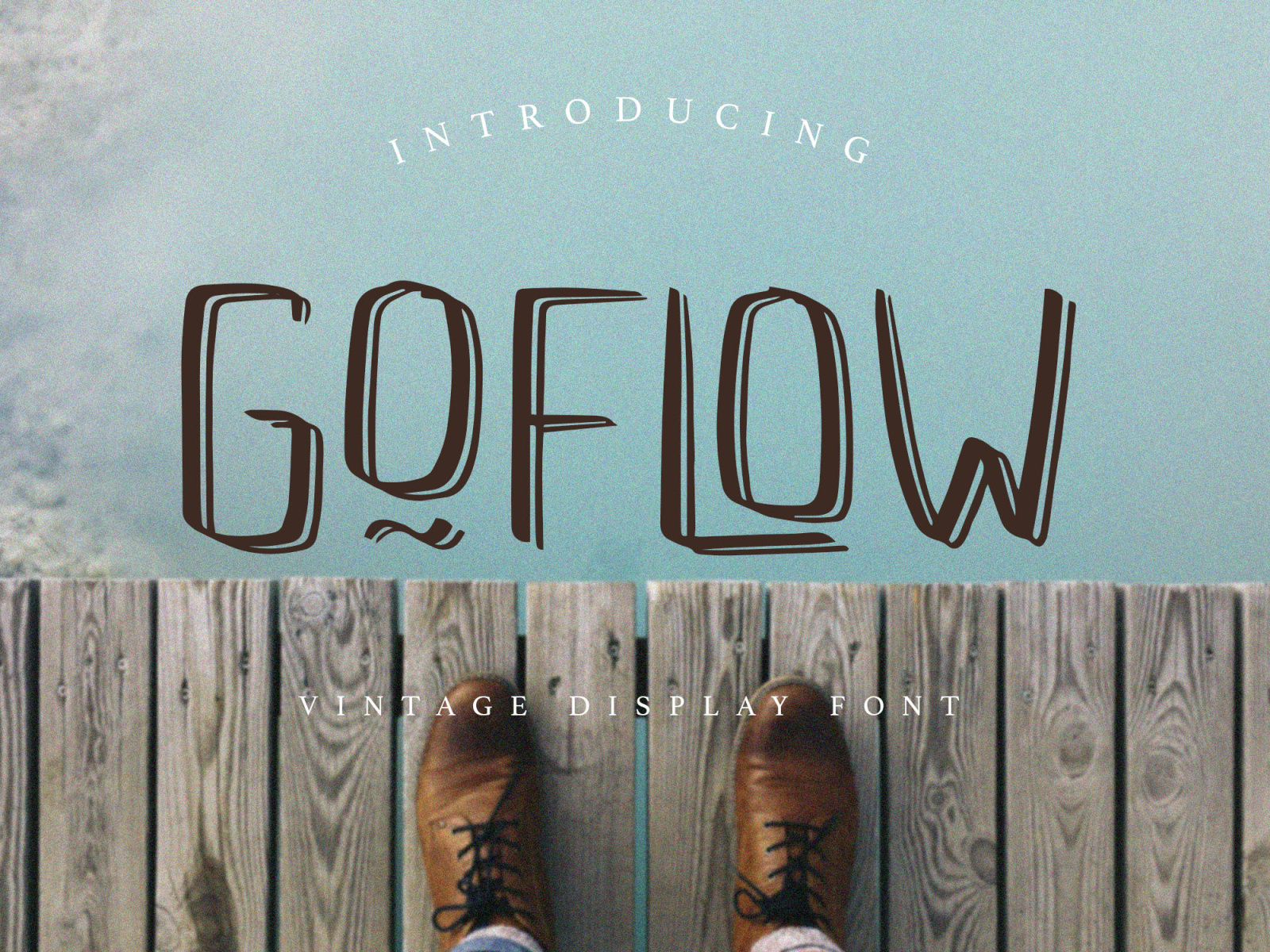 GOFLOW Handwritten Display Font by Dwi Krisdiantoro on Dribbble