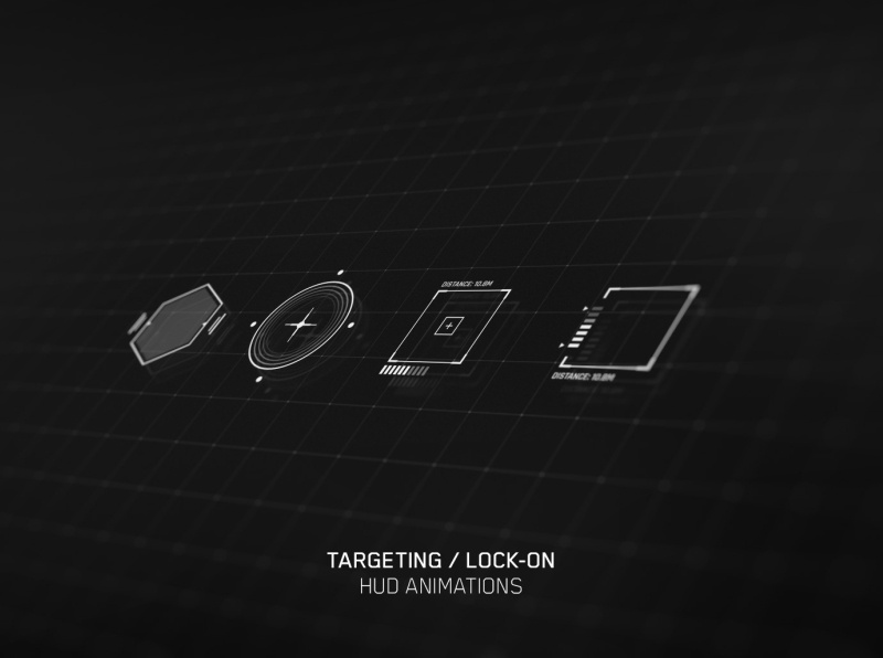 Target HUD Animations by Kamen A. on Dribbble