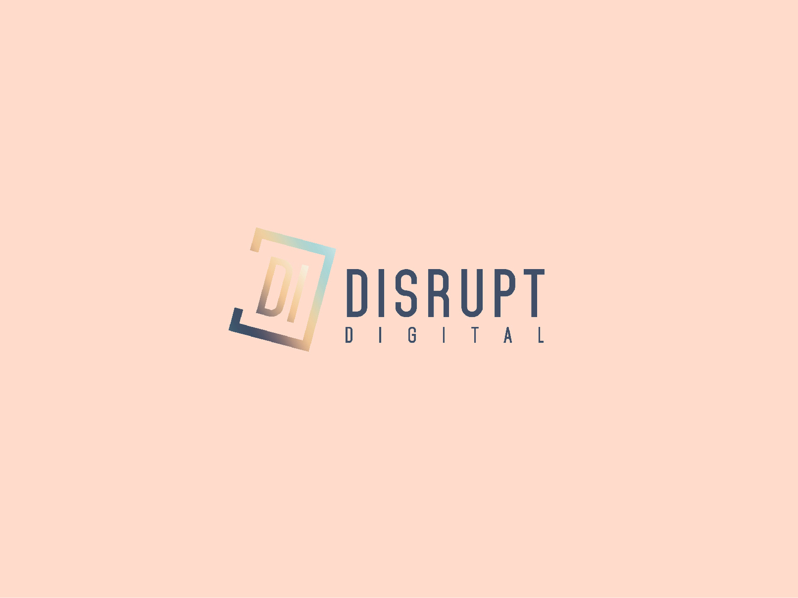Disrupt Digital logo by Antonia Selaru on Dribbble