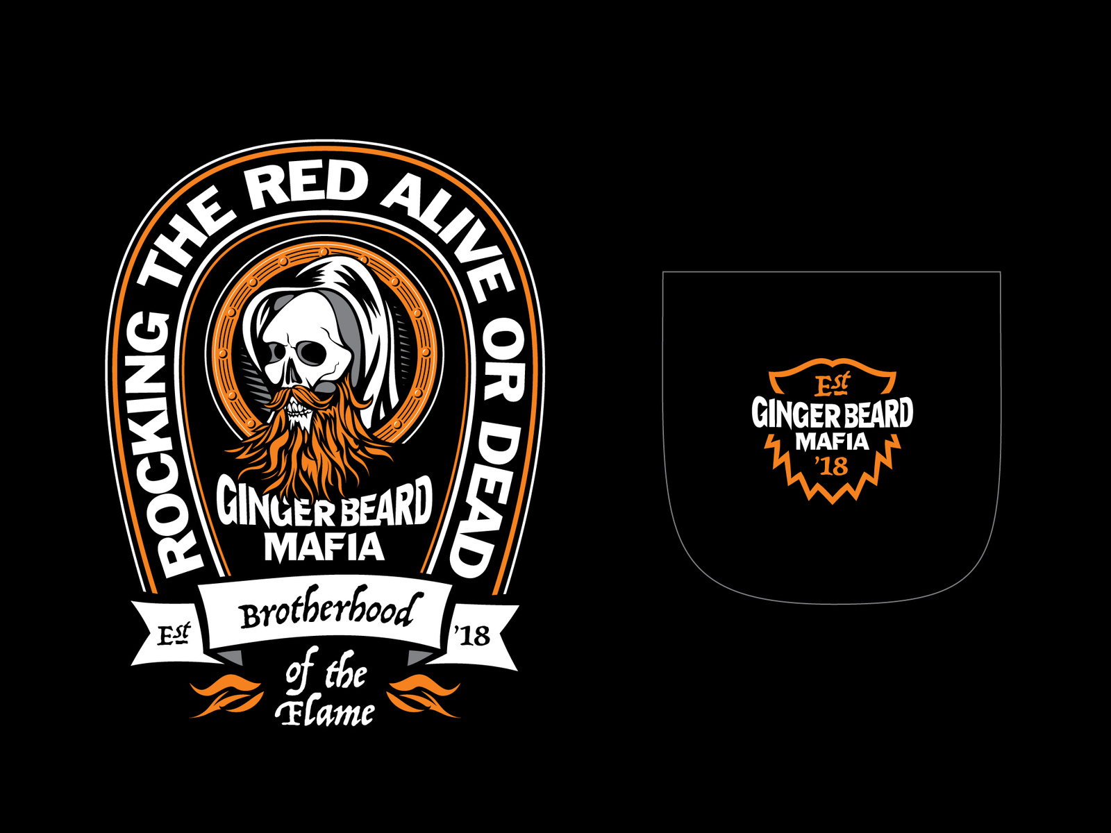 Ginger Beard Mafia by Joshua Vaughn on Dribbble