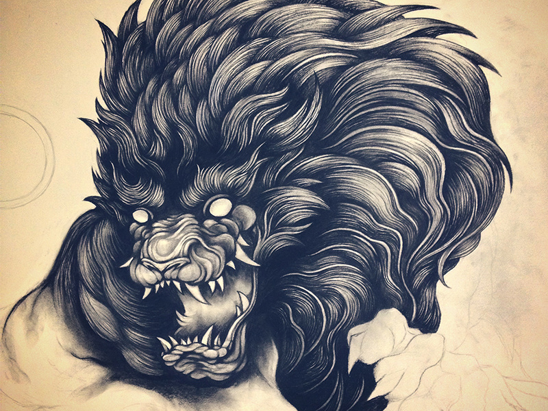 Demonic Lion