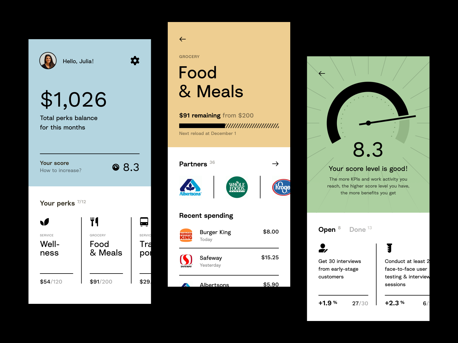 TeamCost: Mobile App UX/UI Design by Dmytriy Kravchenko 🤘🏻 for Brave ...