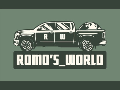 ROMO'S_WORLD Logo by Nick Catalfamo on Dribbble