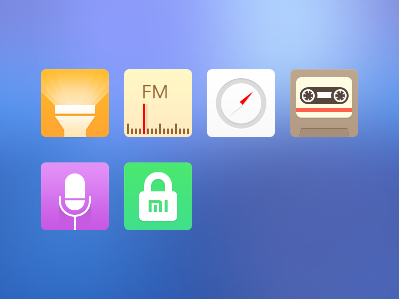 The new icons for MIUI-Part3 by Daisy on Dribbble