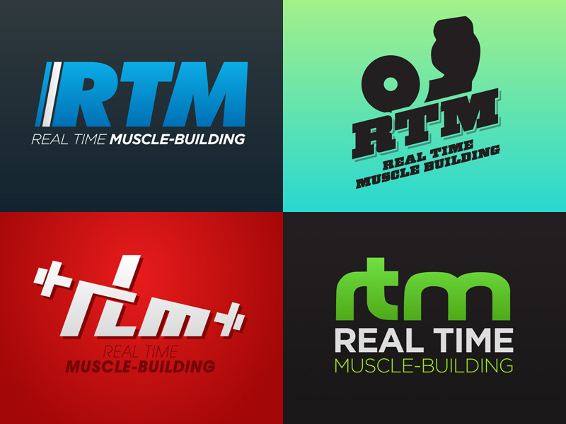 RTM Logo Concepts by Lewis Bradburn on Dribbble
