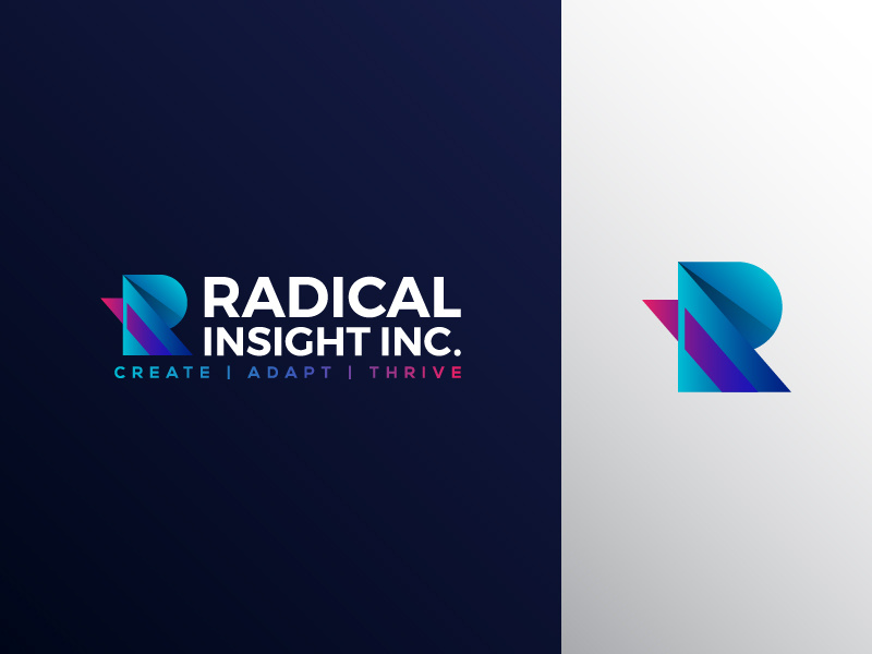 Radical Insight Logo by Nuki Studio on Dribbble