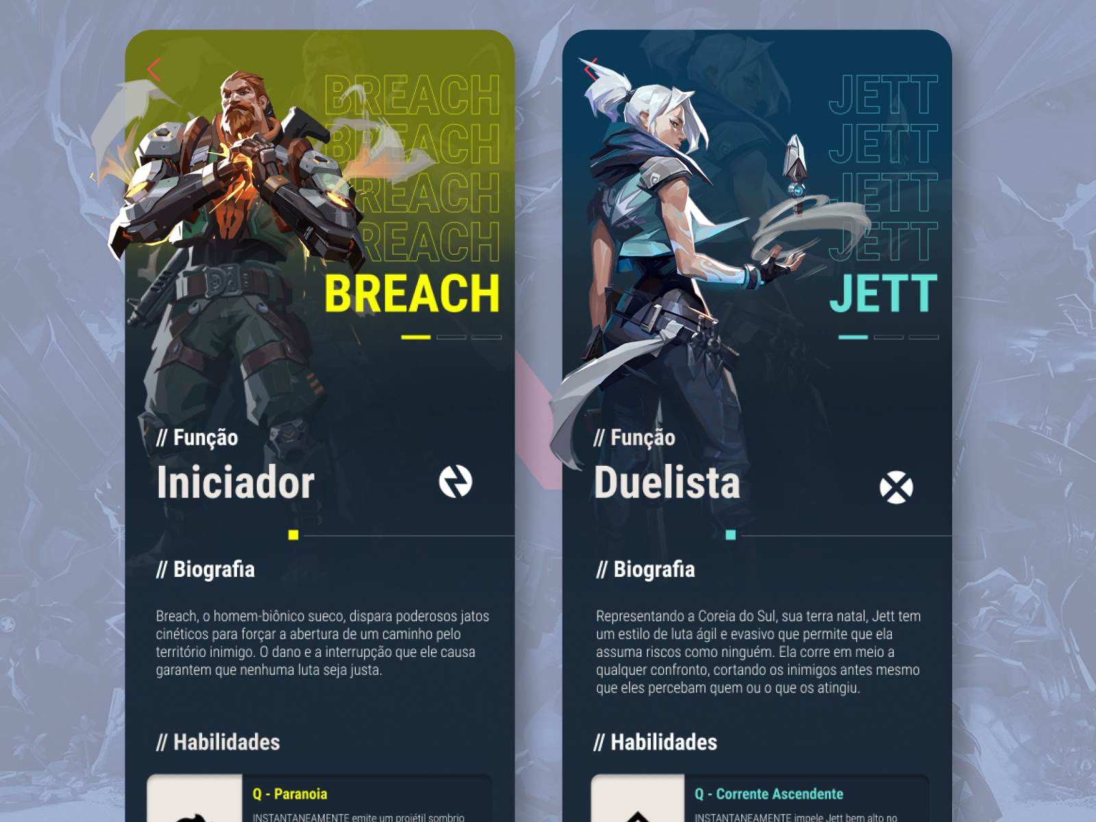 Valorant UI Game Concept by khemrajuxdesign on Dribbble