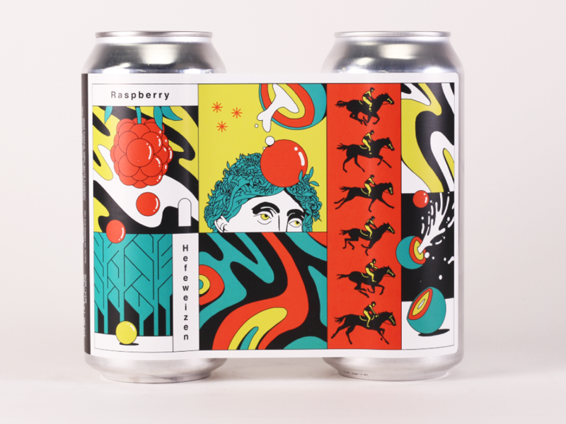 Raspberry heff product shot by Gordon Auld on Dribbble